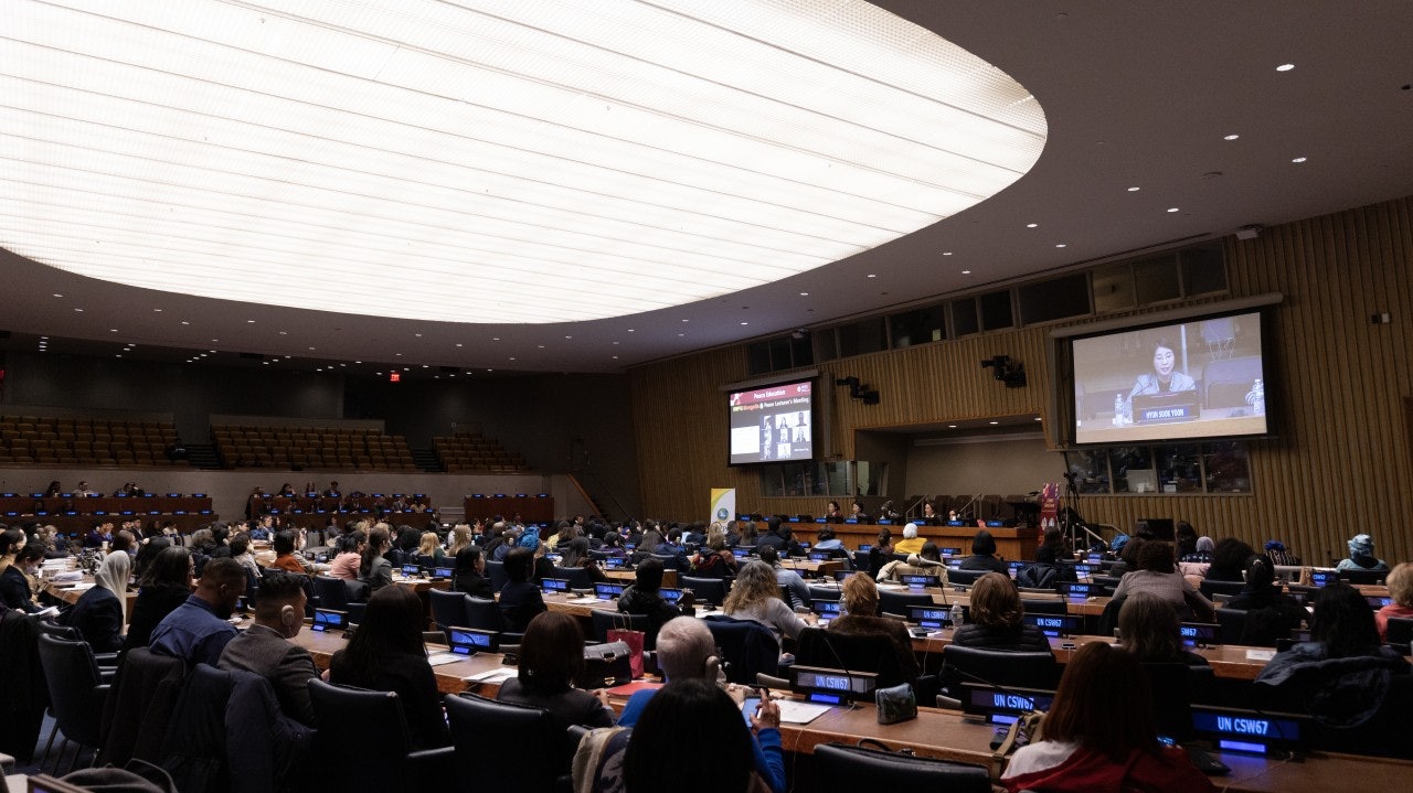 IWPG, 제67차 UN CSW 참가해 남수단과 코트디부아르 국가 사이드 이벤트 공동 개최